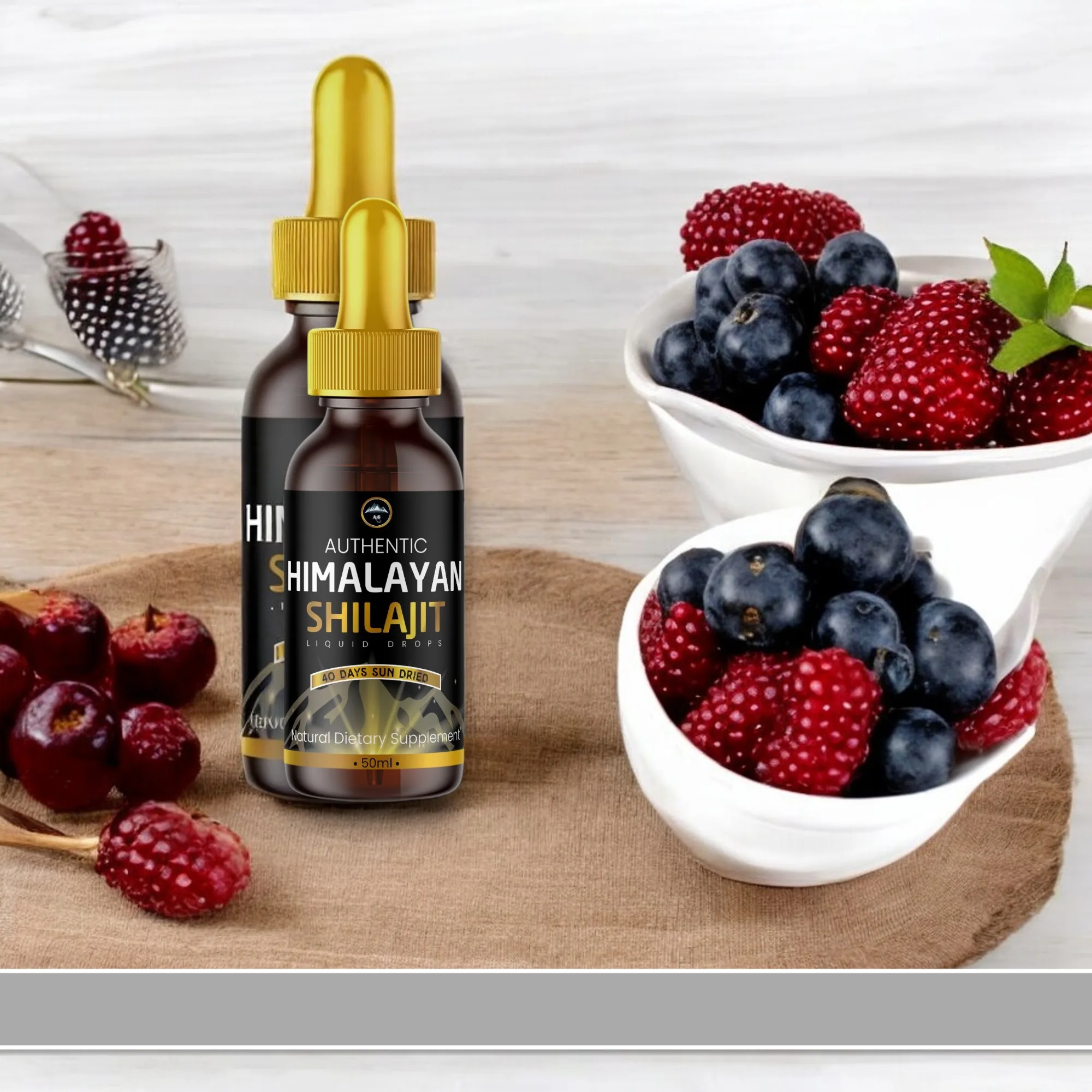 Himalayan Shilajit Black Drops - Authentic Shilajit UK